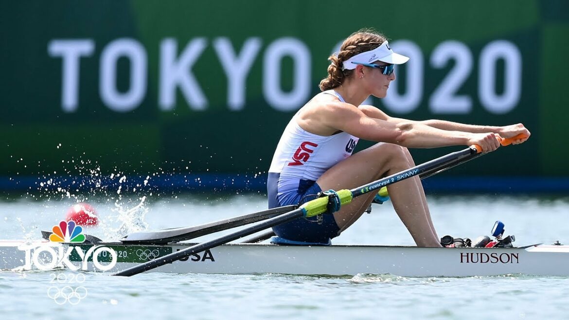 Kara Kohler wins single sculls heat | Tokyo Olympics 2020: Women's ...