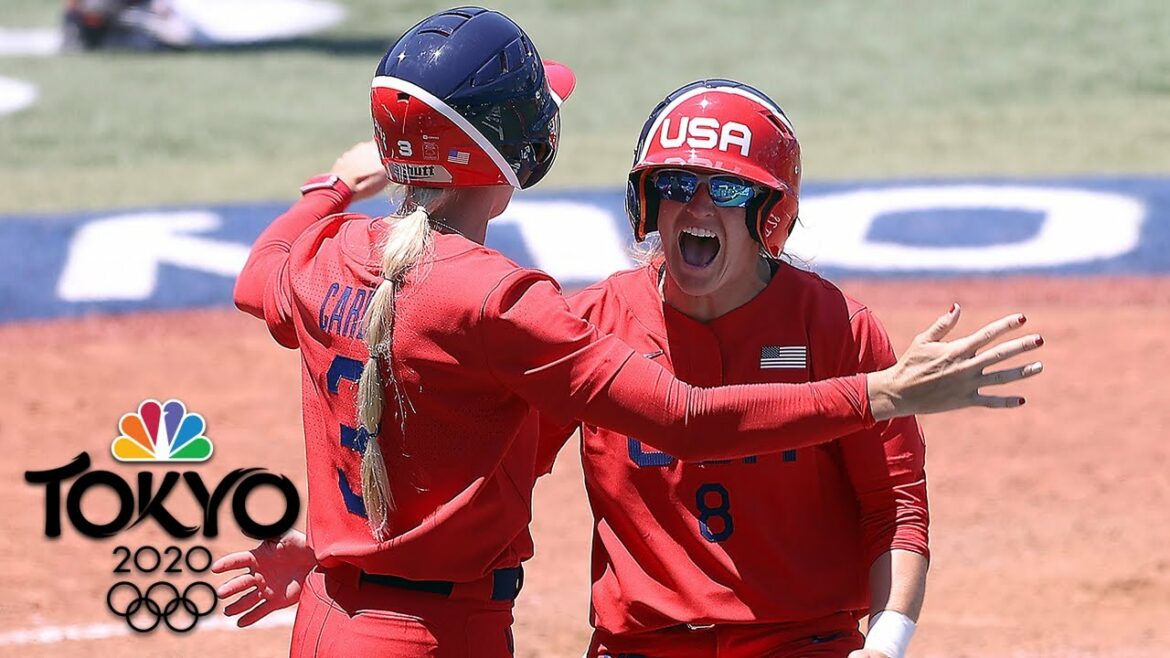 Australia vs. USA | Tokyo Olympics 2020: Softball Highlights | NBC ...