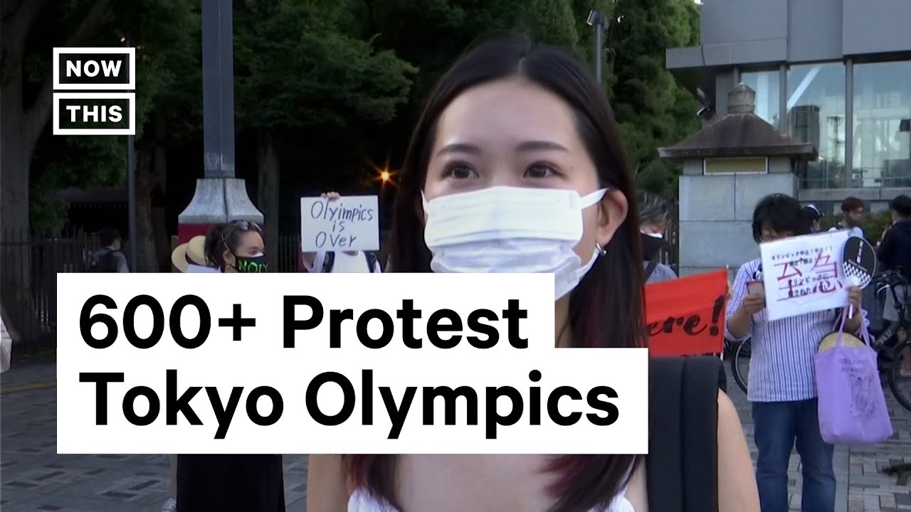 Hundreds Protest Tokyo Olympics Amid COVID-19 Rise - Tokyo Olympics 2020