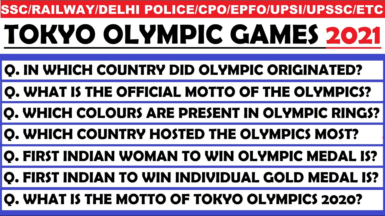 Tokyo Olympic Games 2021 | Olympic Games full detailed | Tokyo Olympic ...