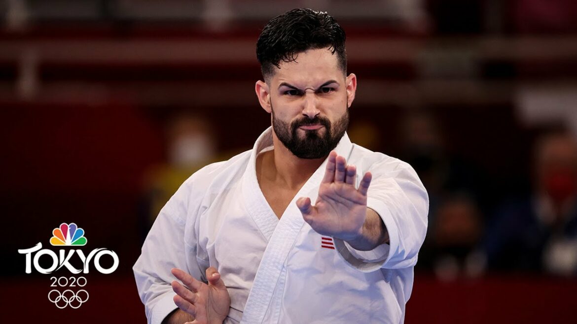 Ariel Torres wins America's first-ever karate medal in men's kata ...