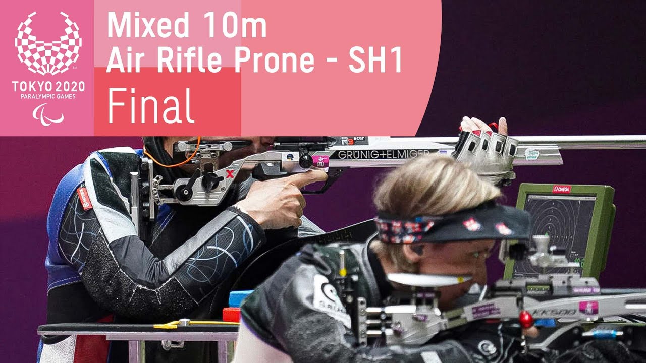 Mixed 10m Air Rifle Prone - SH1 | Final | Shooting | Tokyo 2020 ...