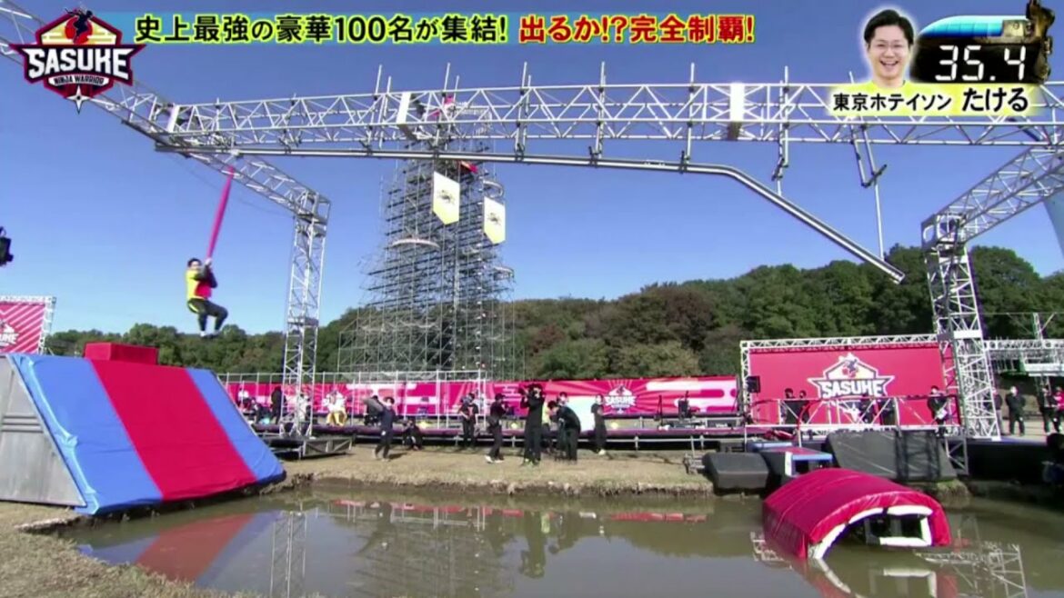 Take Tokyo Hoteison SASUKE 2021 Ninja Warrio 2021 - Tokyo Olympics 2020