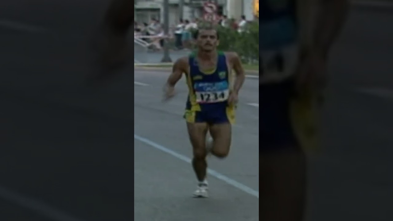 Olympic runner tackled in INSANE marathon finish 🤯 #shorts - Tokyo ...