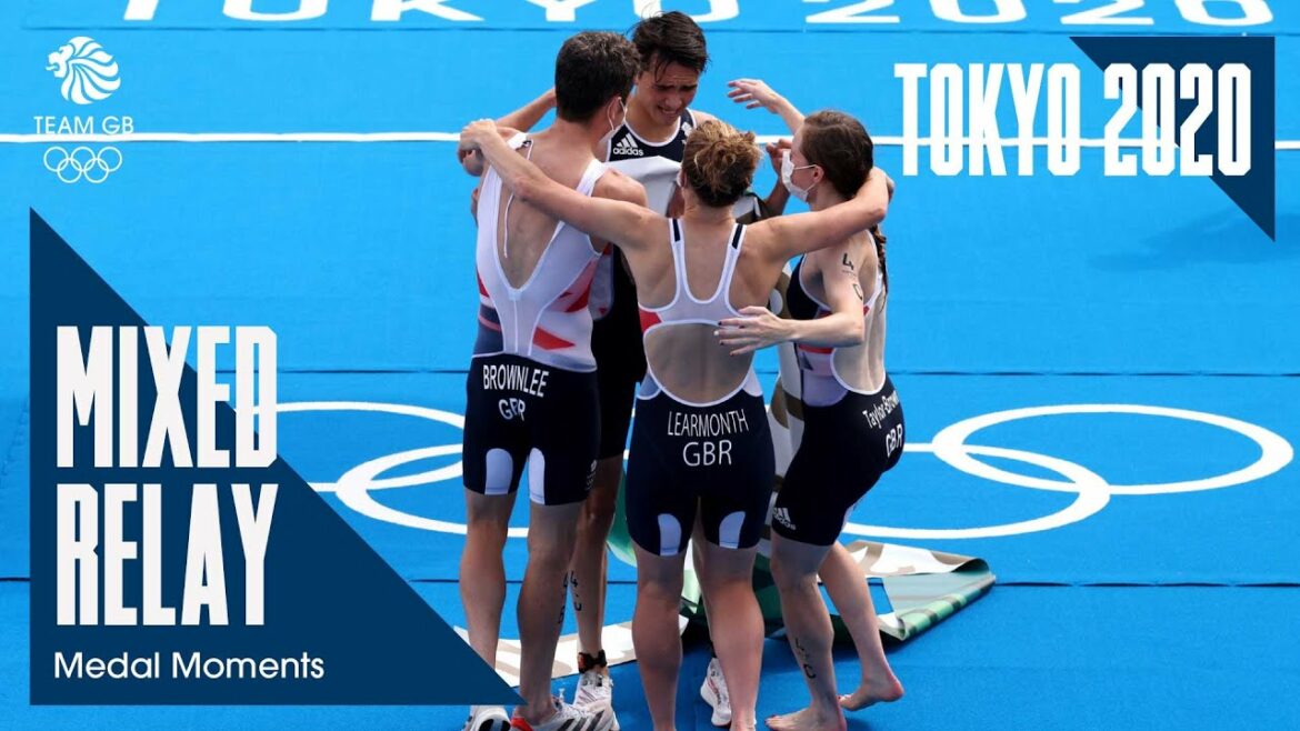 Team GB MASTERCLASS wins GOLD in triathlon mixed relay | Tokyo 2020 ...