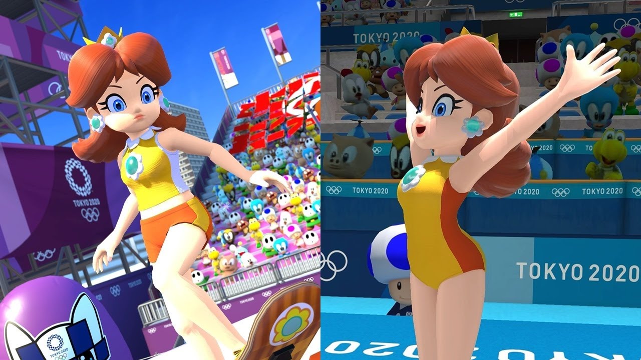 Mario & Sonic at the Tokyo 2020 Olympic Games - Daisy (All 24 Events ...