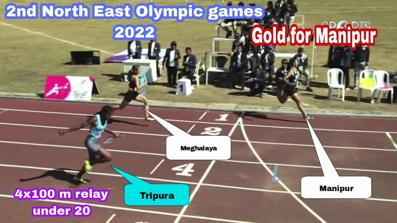 4x100 m Women relay under 20 | North east Olympic games - Tokyo ...